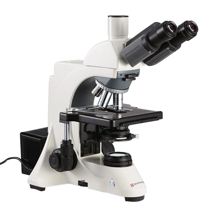SHIMADZU RIKA 114-985 Biological Microscope BA410E (40 - 1000X)